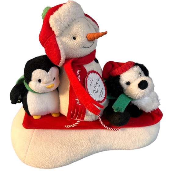 Hallmark | Holiday | Hallmark 207 Jingle Pals Plush Snow What Fun ...